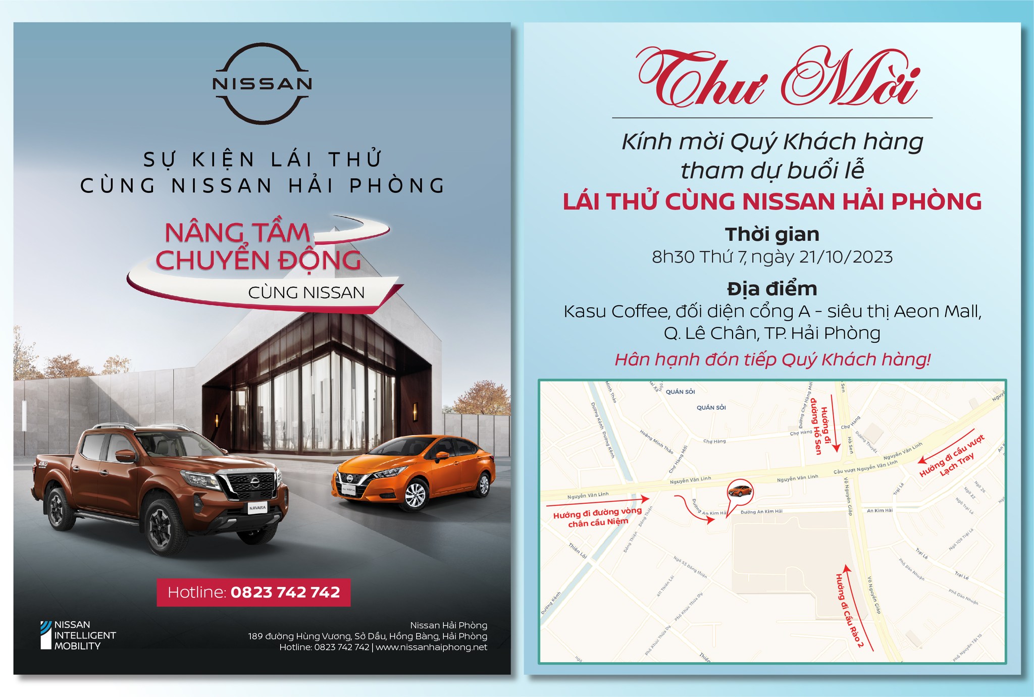 Nissan Hải Phòng lái thử cảm nhận các dòng xe